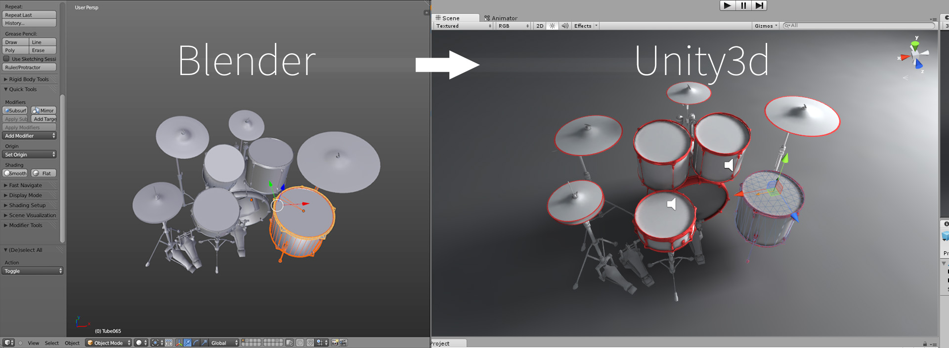 Export From Blender To Unity3d 1 Video Creative Shrimp