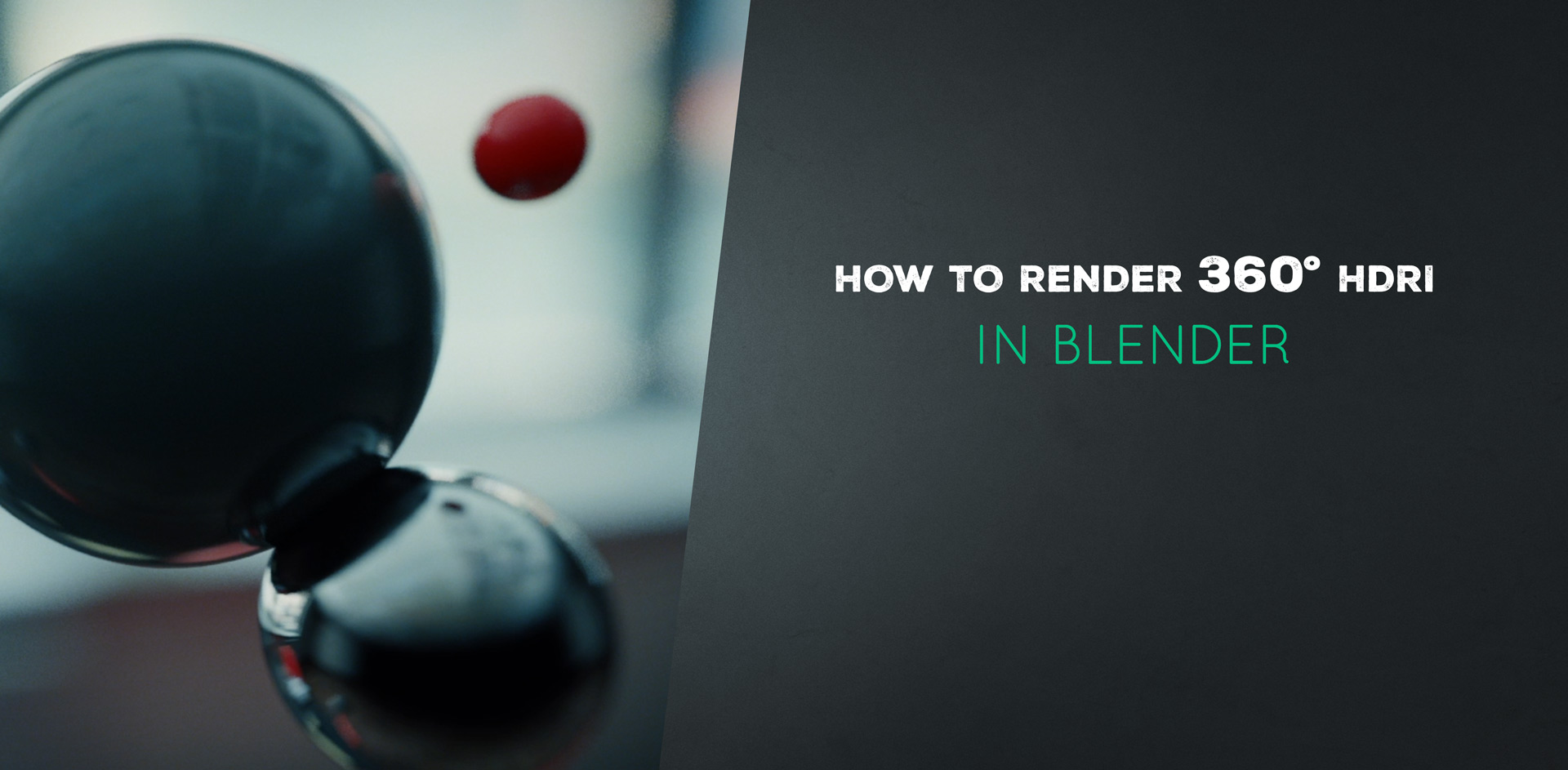 How to Render HDRI in Blender (6/7) • Creative Shrimp