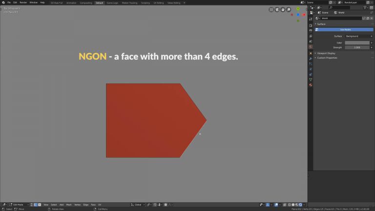 Are Ngons Really That Evil in 3D Modeling? • Creative Shrimp
