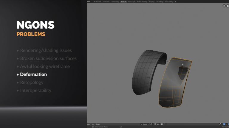 Are Ngons Really That Evil in 3D Modeling? • Creative Shrimp