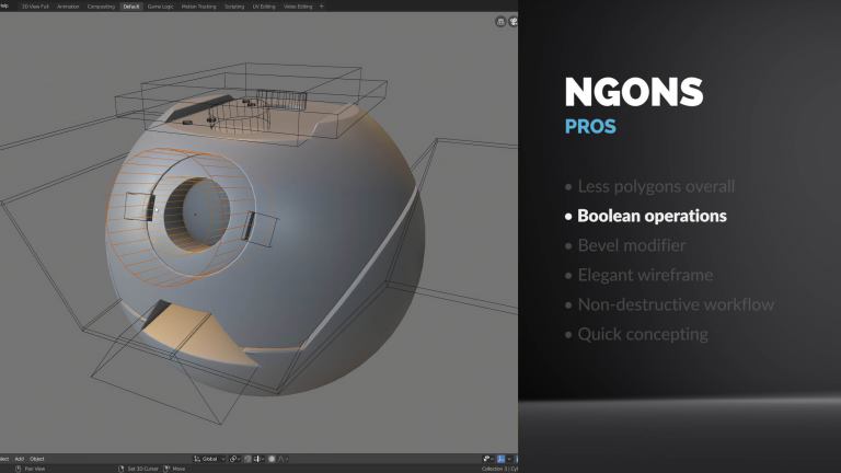 Are Ngons Really That Evil in 3D Modeling? • Creative Shrimp