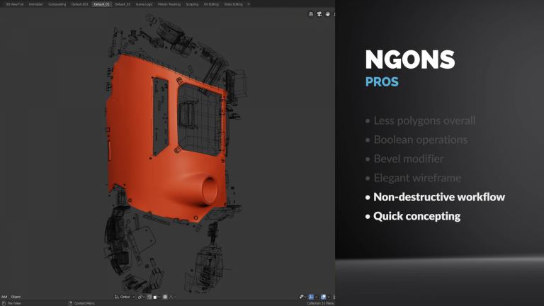 Are Ngons Really That Evil in 3D Modeling? • Creative Shrimp