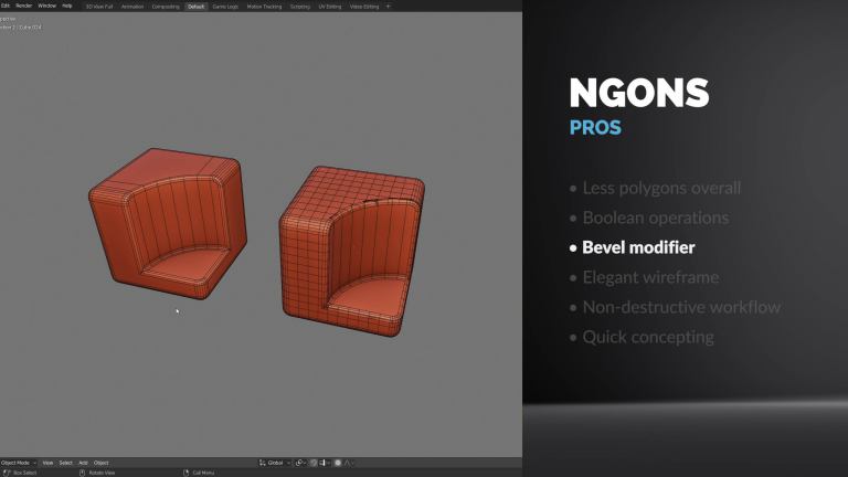 Are Ngons Really That Evil in 3D Modeling? • Creative Shrimp
