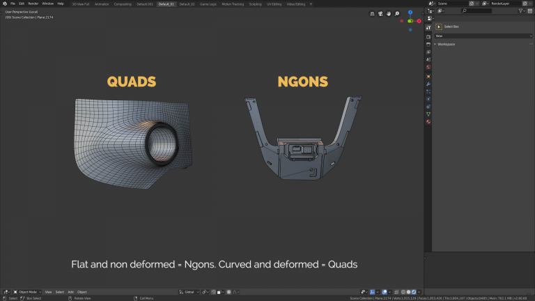 Are Ngons Really That Evil in 3D Modeling? • Creative Shrimp