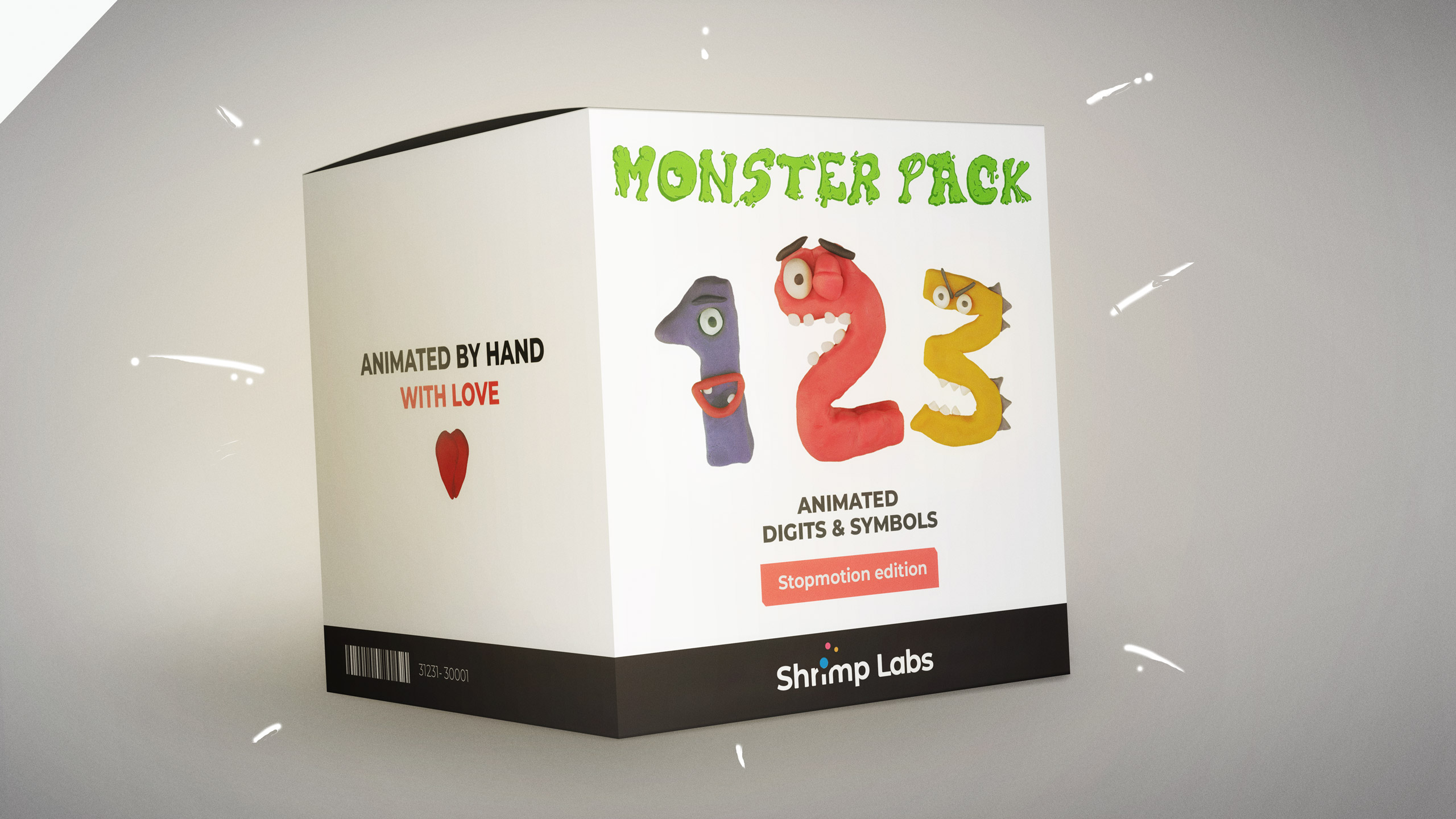 Monster Stop-motion Digits Promo Video • Creative Shrimp