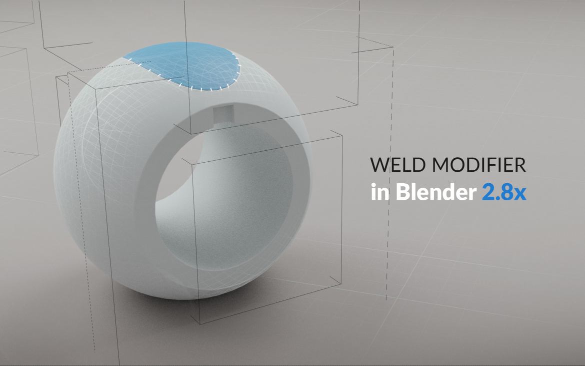 Weld Modifier in Blender 2.8x | Hard-surface Modeling Update • Creative Shrimp