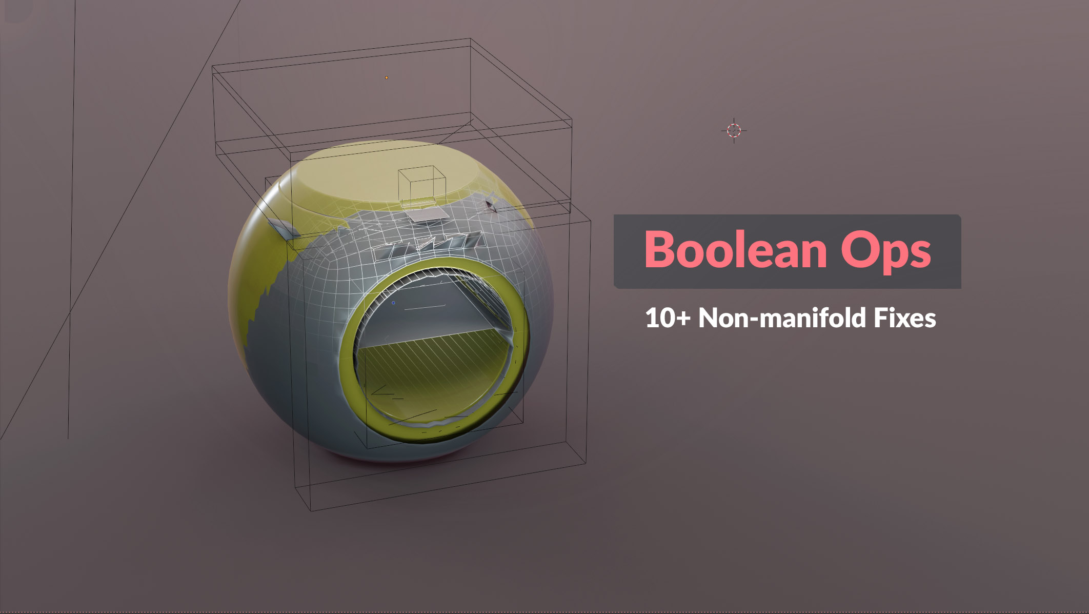 Boolean Operations 10 Non Manifold Fixes Creative Shrimp