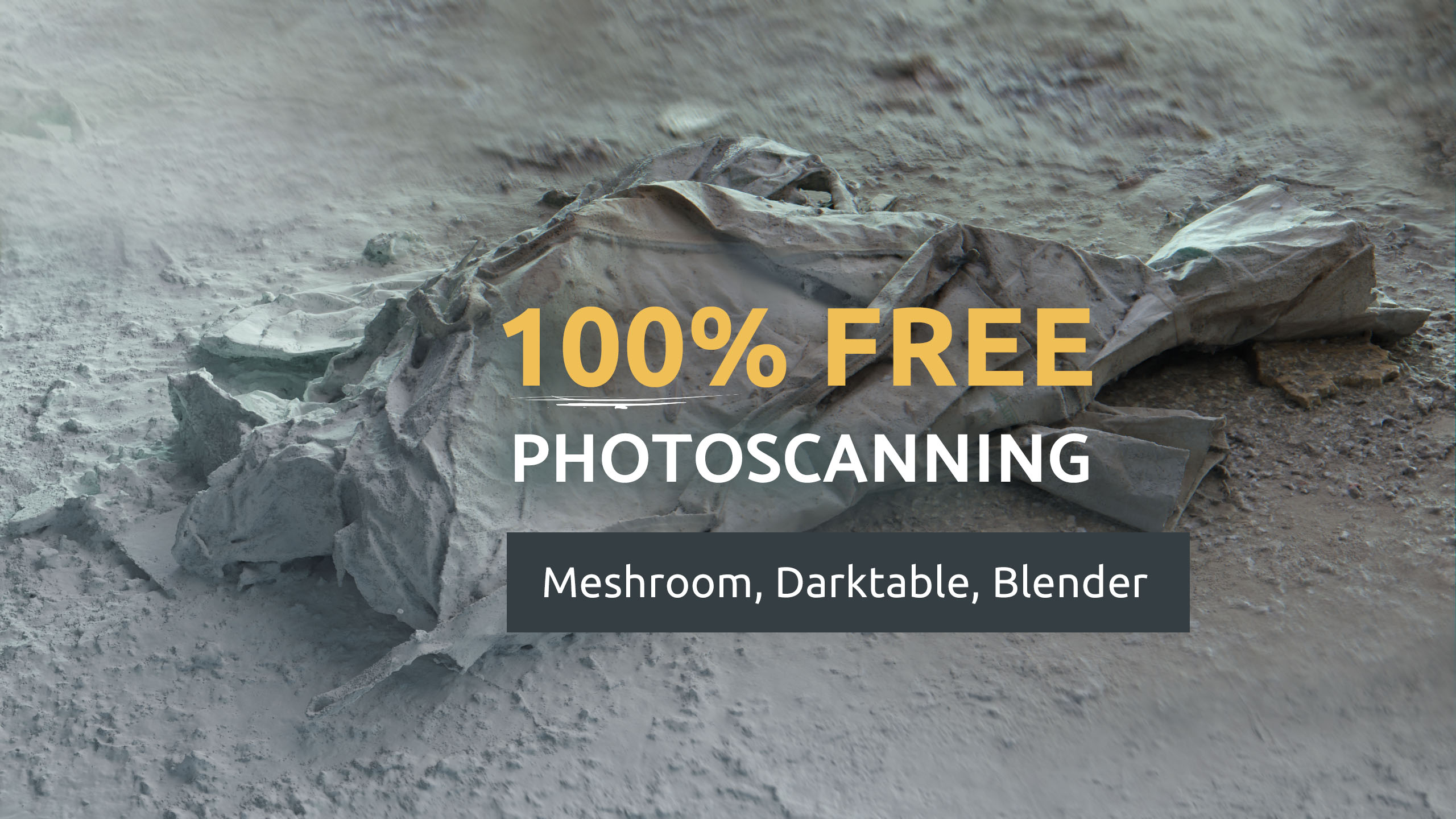Photoscanning 100% Free: Complete Meshroom Tutorial | Photogrammetry ...
