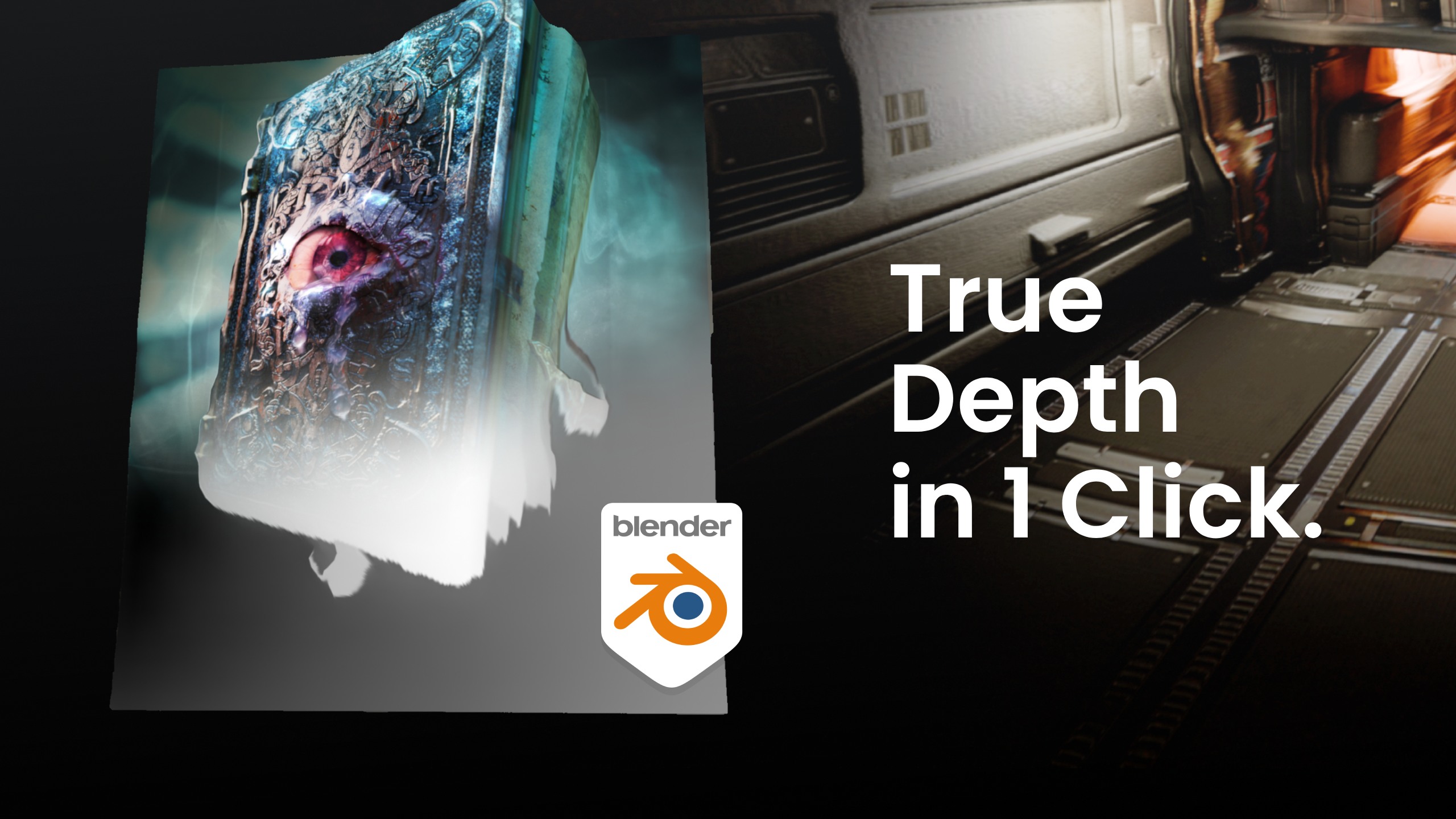 Turn 2D Images into 3D in a Few Clicks — True Depth Add-on for Blender ...