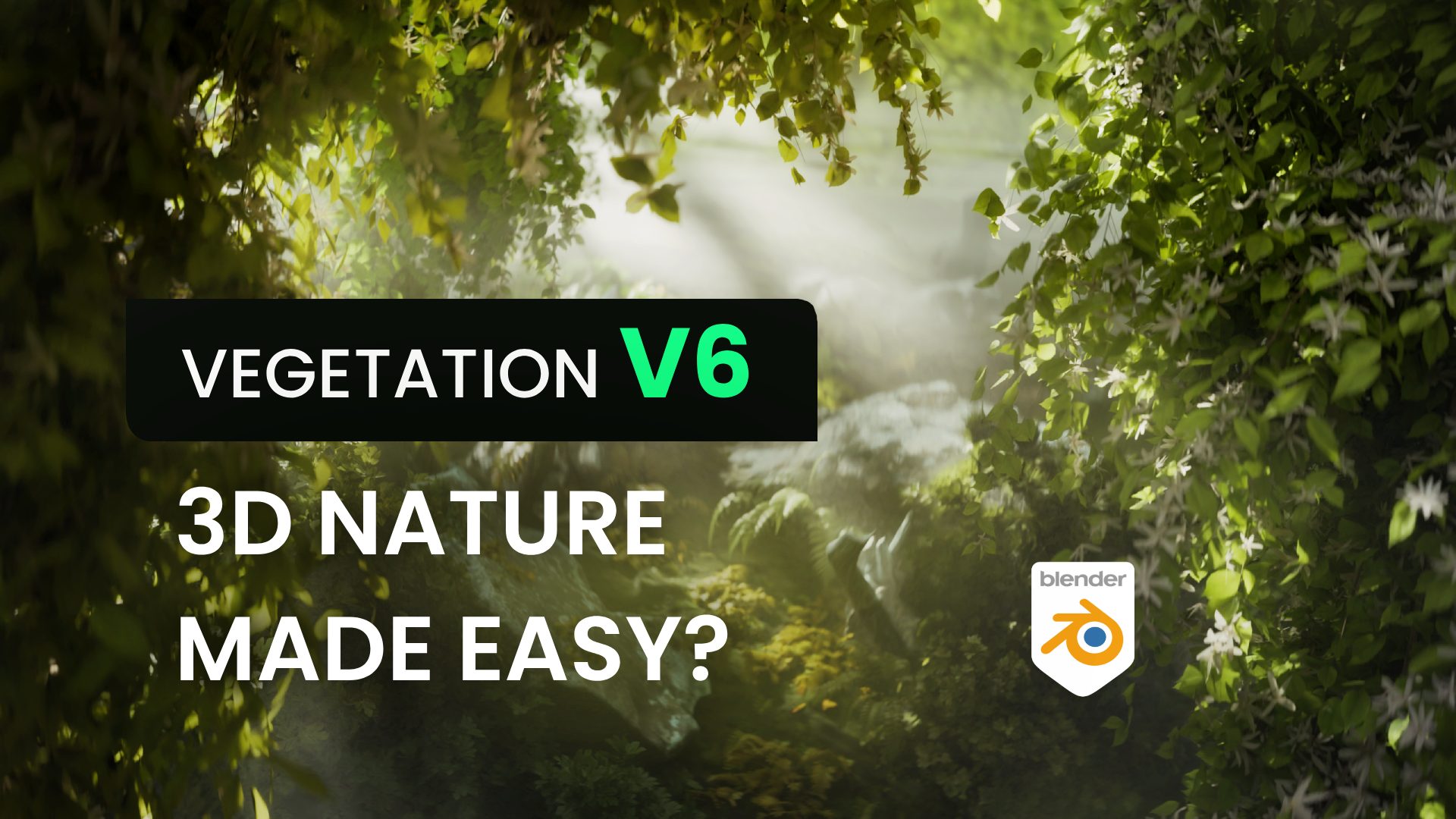 Vegetation Add-On V6 Review & Tutorial | Blender Nature Made Easy ...