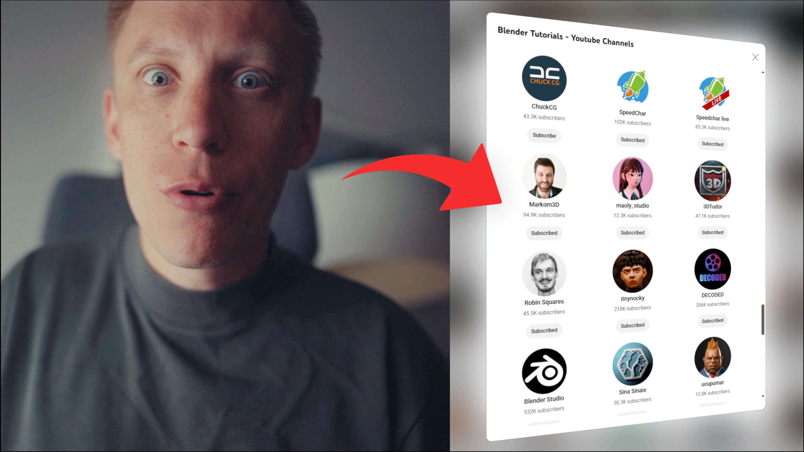 Blender Tutorials - HUGE YouTube Channels Starter Pack (120!) • Creative Shrimp