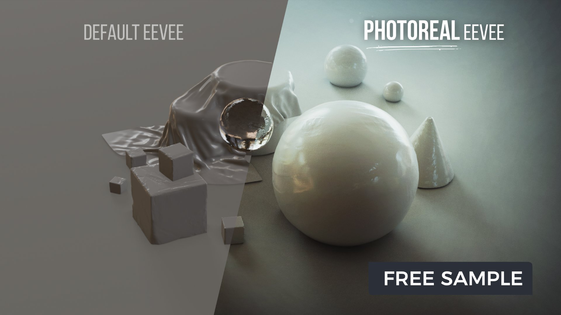 Free Sample | Eevee Lighting and Rendering Video Course • Creative Shrimp