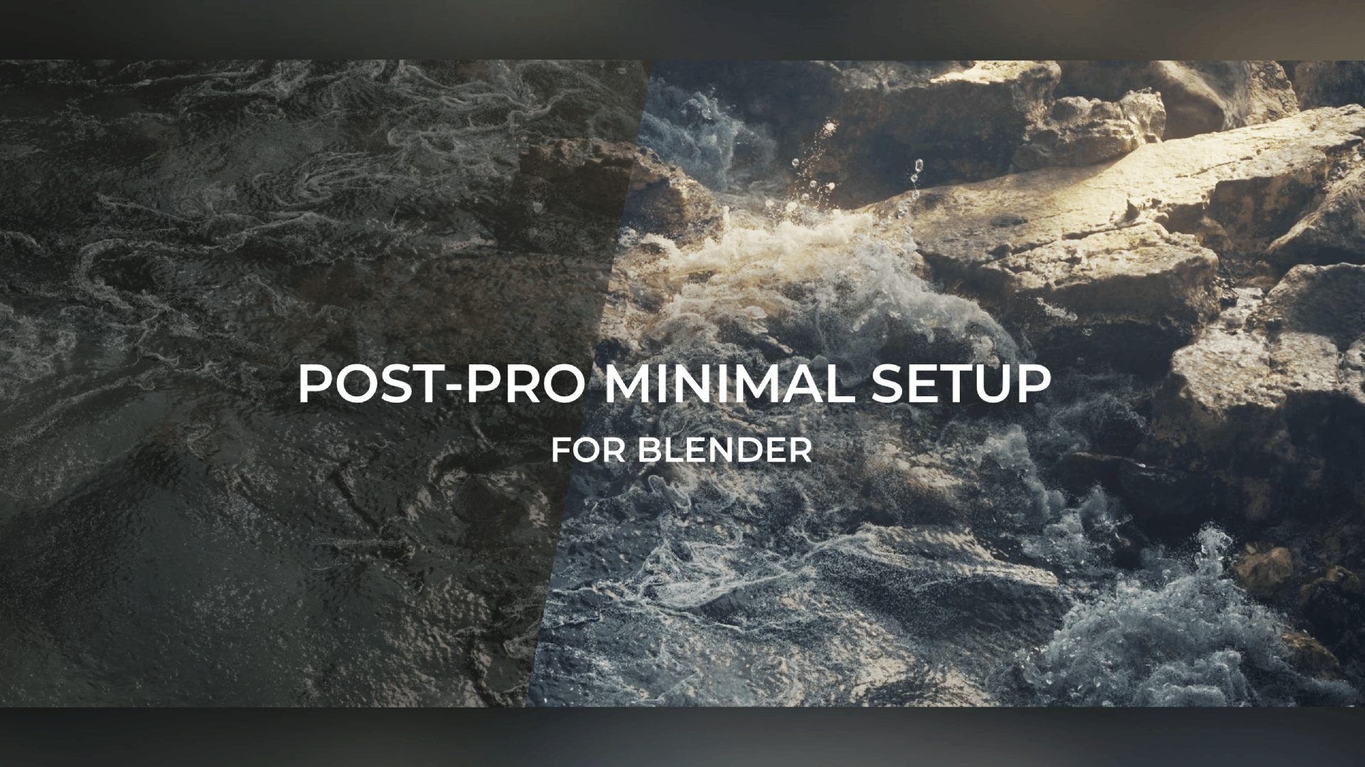 Minimal Post-pro Setup for Blender | Free • Creative Shrimp